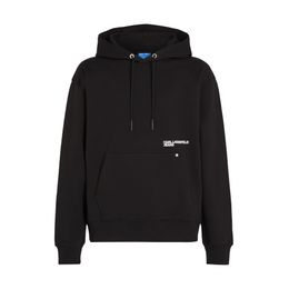 KARL LAGERFELD JEANS Sweatshirt male size S Blue / Black / White