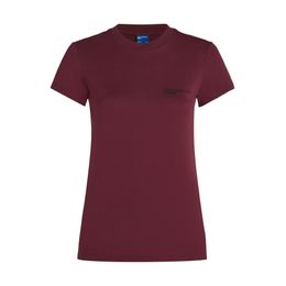 KARL LAGERFELD JEANS T-Shirt Damen Gr&ouml;&szlig;e S bordeaux