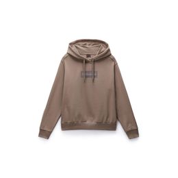 Napapijri Sweatshirt Damen Gr&ouml;&szlig;e S dunkelbeige / anthrazit