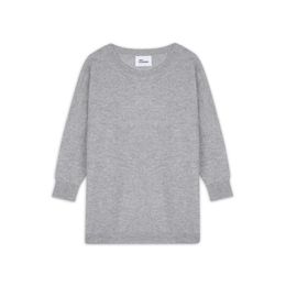 Just Cashmere Pullover 'Rebecca' Damen Gr&ouml;&szlig;e S graumeliert