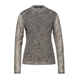 Street One Shirt Damen Gr&ouml;&szlig;e XS sand / schwarz