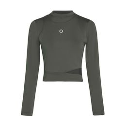 KARL LAGERFELD JEANS Shirt 'UTILITY' Damen Gr&ouml;&szlig;e XL dunkelgrau