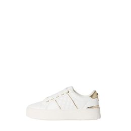 Lipsy Sneaker Damen Gr&ouml;&szlig;e 41.5/42 goldgelb / wei&szlig; Sommerschuhe