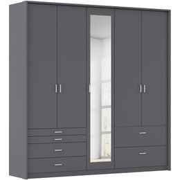 Rauch Drehtürenschrank »Kleiderschrank Schrank Garderobe Wäscheschrank WILDBERG« Breiten 230/275 cm, Höhen 212/231 cm, mit 6 Schubladen, obere...