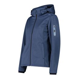 CMP Softshelljacke in Blau - 56% | Gr&ouml;&szlig;e 44 | Damen-outdoorjacken