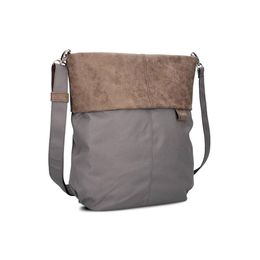 Zwei Umhängetasche in Grau/ Hellbraun - (B)31 x (H)32 x (T)13 cm - 48% | Damen-taschen