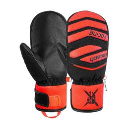 Reusch Funktionsfäustlinge "Worldcup Warrior" in Orange - 34% | Größe 6 | Kinderhandschuhe