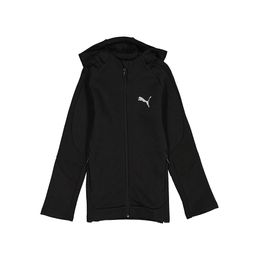 Puma Sweatjacke "Evostripe" in Schwarz - 58% | Größe 128 | Kinder-sweatshirts-jacken