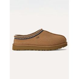 UGG Australia UGG Leder-Hausschuhe "Tasman" in Hellbraun - 19% | Größe 37 | Damen-pantoletten