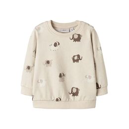 name it Sweatshirt "Ohapi" in Beige - 23% | Größe 80 | Baby-sweatshirts-jacken