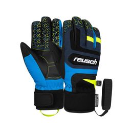 Reusch Funktionsfingerhandschuhe "Chris" in Dunkelblau/ Hellblau - 40% | Größe 4,5 | Kinderhandschuhe