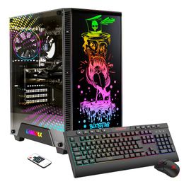 GAMEMAX Gaming-PC »Rockstar 7478 AMD Ryzen 7 5700X RTX 5060Ti 32GB DDR4 1TB SSD« Windows 11 schwarz WLAN AC, 1x LAN, 3x Audio, 4x USB 3.2 Gen 1, 1x...