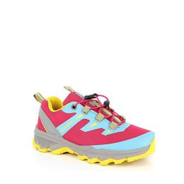 Kimberfeel Trekkingschuhe "Lilian" in Pink/ Hellblau/ Gelb - 53% | Größe 34 | Kinder-outdoor-sport-schuhe