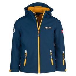 Trollkids Softshelljacke "Oslofjord" in Dunkelblau - 44% | Gr&ouml;&szlig;e 164 | Kinder-outdoor-jacken