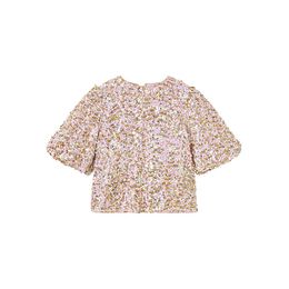 name it Shirt "Prullas" in Beige/ Rosa - 31% | Größe 122/128 | Kinder-oberteile