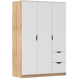 Rauch Kleiderschrank &raquo;Freising ger&auml;umiger Schrank Garderobe Schlafzimmerschrank&laquo; in 2 Breiten erh&auml;ltlich TOP ANGEBOT !, mit Griffmulden und 