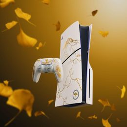 Playstation 5 Spielekonsole &raquo;PS5 Ghost of Yōtei Gold Limited Edition Bundle&laquo; 1.000 GB Erlebe die Leistung der Playstation 5-Konsole mit blitzschnellen