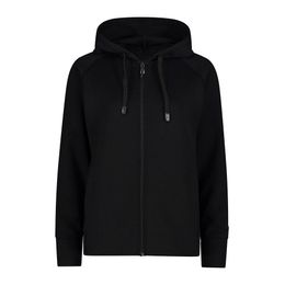 CMP Sweatjacke in Schwarz - 37% | Größe 40 | Damen-sweatshirts-jacken