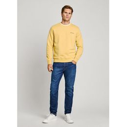 Pepe Jeans Sweatshirt "Damian" in Gelb - 51% | Größe S | Herren-plussize