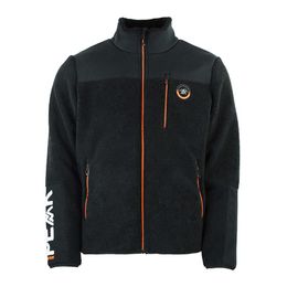 Peak Mountain Fleecejacke "Cafron" in Schwarz - 63% | Größe XXL | Herren-pullover-sport
