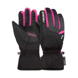 Reusch Funktionsfingerhandschuhe "Bennet" in Schwarz/ Pink - 13% | Größe 4,5 | Kinderhandschuhe