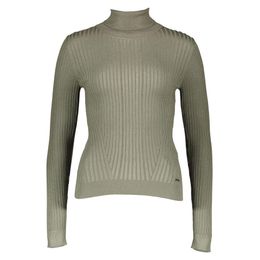Pepe Jeans Rollkragenpullover in Khaki - 42% | Größe L | Damen-pullover-cardigans