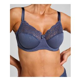 Hunkem&ouml;ller Hunkem&ouml;ller B&uuml;gel-BH in Blau - 38% | Gr&ouml;&szlig;e 85F | Damen-bhs