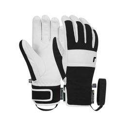 Reusch Funktionsfingerhandschuhe "Explorer Pro" in Weiß/ Schwarz - 49% | Größe 6,5 | Damenhandschuhe