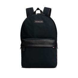 Tommy Hilfiger Rucksack »TH NYLON DAILY BACKPACK«, Unisex Freizeitrucksack, Businessrucksack, Laptopfach, Klett innen schwarz B/H/T: 31 cm x 47 cm...