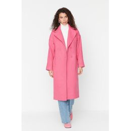 Trendyol Wintermantel in Pink - 68% | Größe 34 | Damenjacken