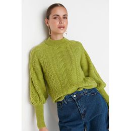 Trendyol Pullover in Gr&uuml;n - 60% | Gr&ouml;&szlig;e L | Damen-pullover-cardigans