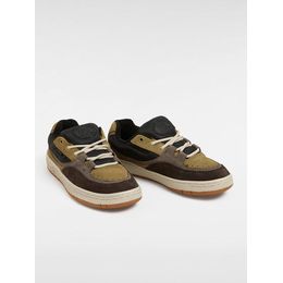 Vans Leder-Sneakers ''Speed LS'' in Khaki/ Braun - 66% | Größe 42 | Herrensneakers