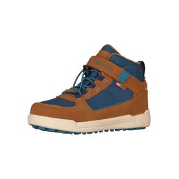 Trollkids Leder-Wanderboots "Gryllefjord Mid Cut" in Hellbraun - 43% | Gr&ouml;&szlig;e 37 | Kinder-outdoor-sport-schuhe