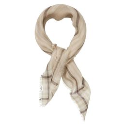 Becksöndergaard Becksöndergaard Tuch "Grafa" in Beige - (L)65 x (B)65 cm - 40% | Damen-schals-tuecher
