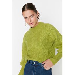 Trendyol Pullover in Gr&uuml;n - 48% | Gr&ouml;&szlig;e M | Damen-pullover-cardigans