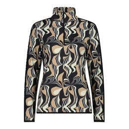 CMP Funktionslongsleeve in Schwarz/ Beige - 46% | Gr&ouml;&szlig;e 36 | Damen-outdoor-tops-shirts