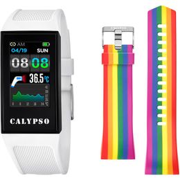 Calypso Watches Smartwatch »K8501/1« (2, 9;App-Benachrichtigungen;Erinnerungs-Benachrichtigung cm / 1, 14 ′′) weiß 0 Sportive Smartwatch für Damen &..