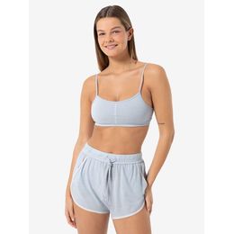 super.natural Bustier "Cosy" in Hellblau - 55% | Größe S | Damen-bhs