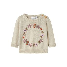 name it Pullover "Opair" in Beige - 11% | Größe 68 | Baby-pullover-cardigans