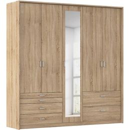Rauch Dreht&uuml;renschrank &raquo;Kleiderschrank Schrank Garderobe W&auml;scheschrank WILDBERG&laquo; Breiten 230/275 cm, H&ouml;hen 212/231 cm, mit 6 Schubladen, obere 