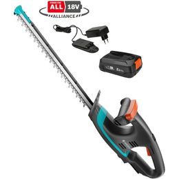 Gardena Akku-Heckenschere »EasyCut 40/18V P4A« () Ready-To-Use Set inkl. Akku und Ladegerät Ladegerät und einen 18V POWER FOR...