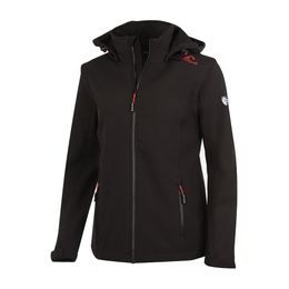 Westfjord 2in1-Softshelljacke "Eldfjall" in Schwarz - 58% | Gr&ouml;&szlig;e L | Damen-outdoorjacken