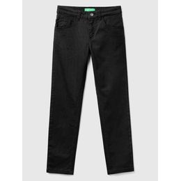Benetton Hose in Schwarz - 52% | Größe 150 | Kinderhosen