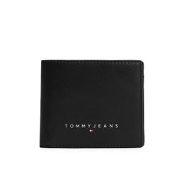 Tommy Jeans Geldbörse »TJM LINEAR CC & COIN«, Unisex, Geldbeutel, Portemonnaie mit Logoschriftzug innen und außen schwarz