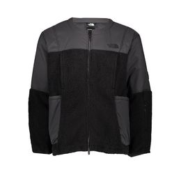 The North Face Fleecejacke in Schwarz/ Grau - 50% | Größe M | Herren-pullover-sport