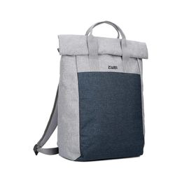 Zwei Rucksack "Benno BE260" in Grau/ Blau - (B)38 x (H)53 x (T)19 cm - 47% | Damen-taschen
