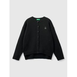 Benetton Pullover in Schwarz - 44% | Größe 130 | Kinder-pullover