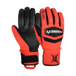 Reusch Funktionsfingerhandschuhe "Worldcup Warrior" in Rot - 43% | Größe 7 | Damenhandschuhe