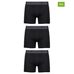 MUCHACHOMALO 3er-Set Boxershorts in Schwarz - 59% | Größe L | Herren-waesche