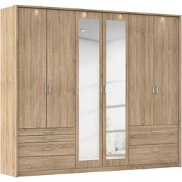Rauch Drehtürenschrank »Kleiderschrank Schrank Garderobe Wäscheschrank WILDBERG« Breiten 230/275 cm, Höhen 212/231 cm, mit 6 Schubladen, obere...